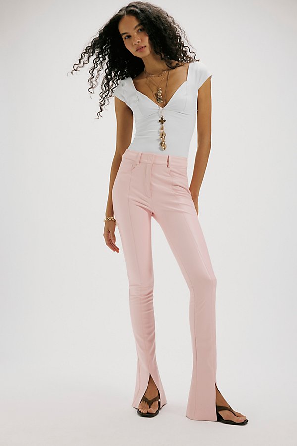 NORMA KAMALI Spat High-Rise Pants